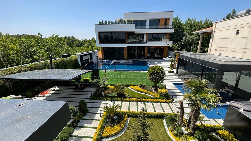 Villa area design | modern villa