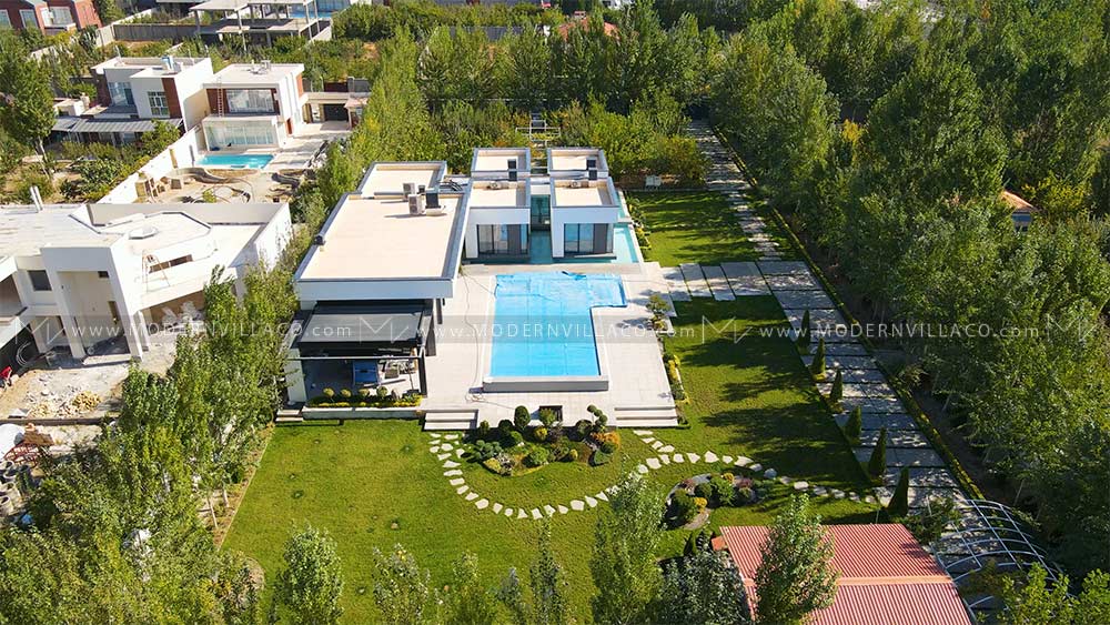 Villa area design | modern villa