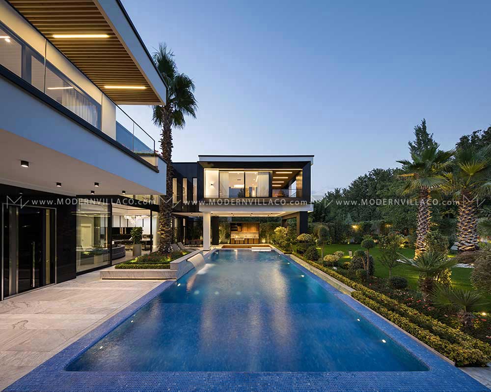 Villa pool design | MODERN VILLA