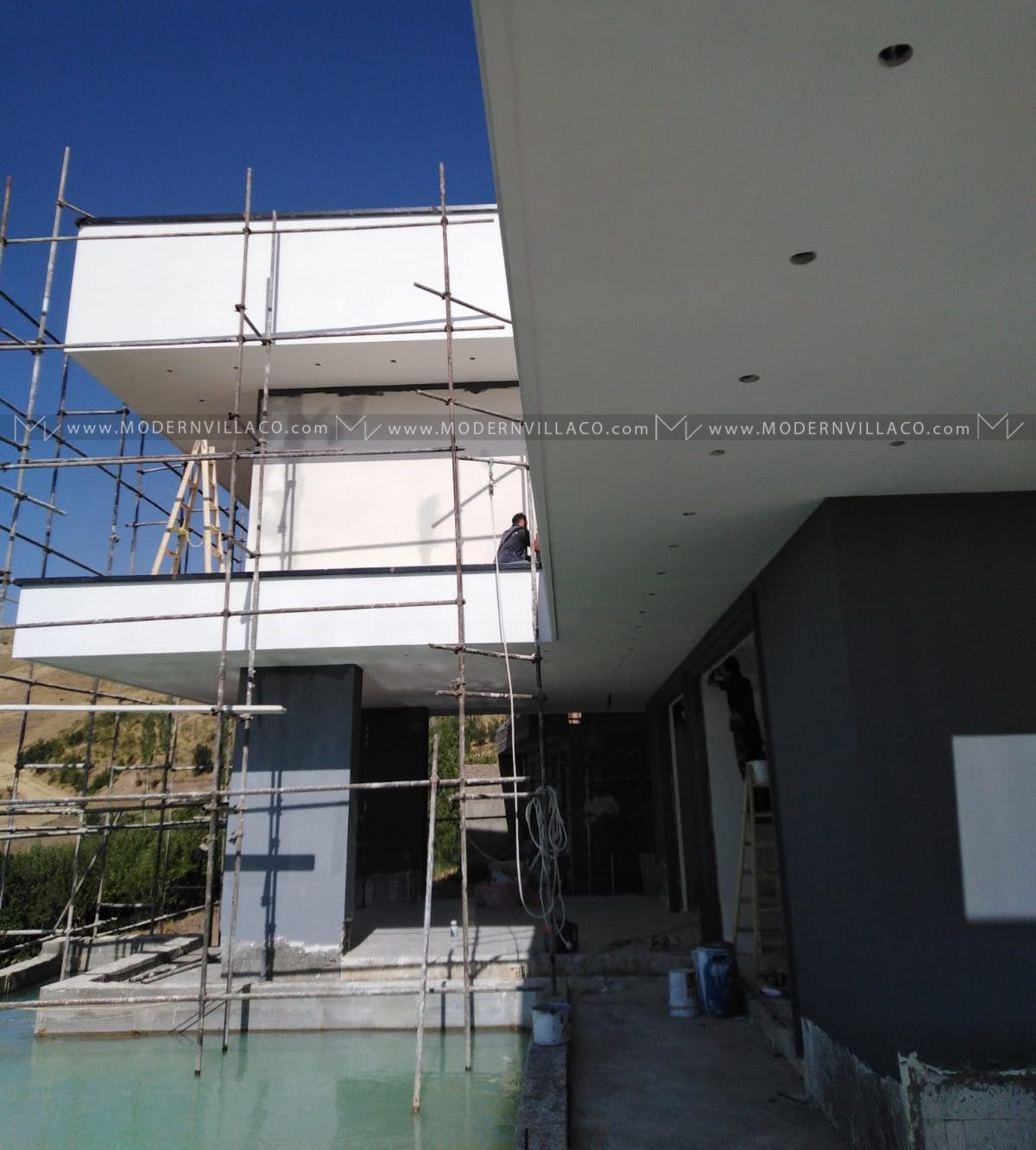What are the types of structures used in the construction of villas ...