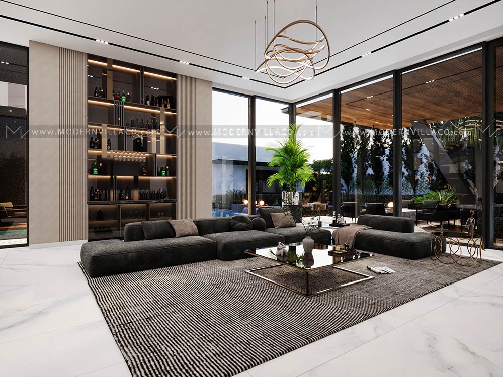 Modern and classic villa interior design | MODERN VILLA
